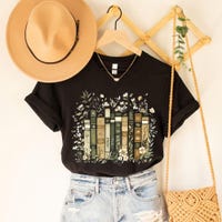 Fantasy T-shirt, Unisex T-shirt, Fantasy Books Tee, Books Tee, Book T ...
