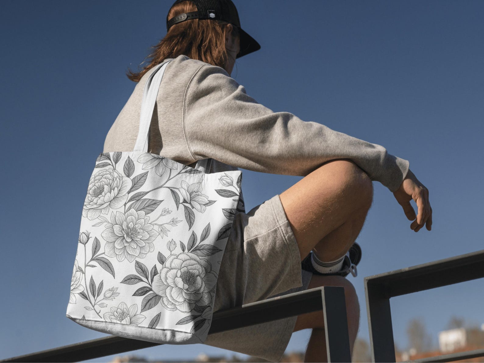 Black & White Floral Patterns - 8 Designs - 5000x5000 Pixels - Etsy