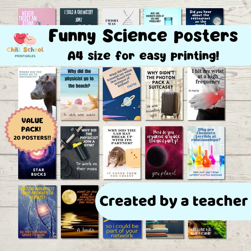 Funny Science - Etsy