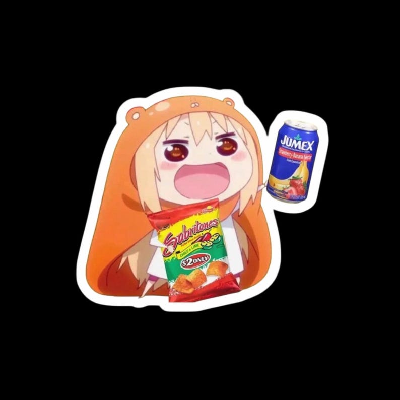 Chibi Umaru Chan Anime Sticker Kiss-cut Vinyl Decals - Etsy