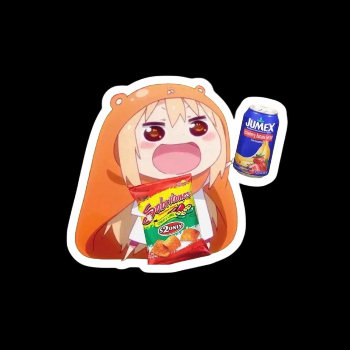Chibi Umaru Chan Anime Sticker Kiss-cut Vinyl Decals - Etsy