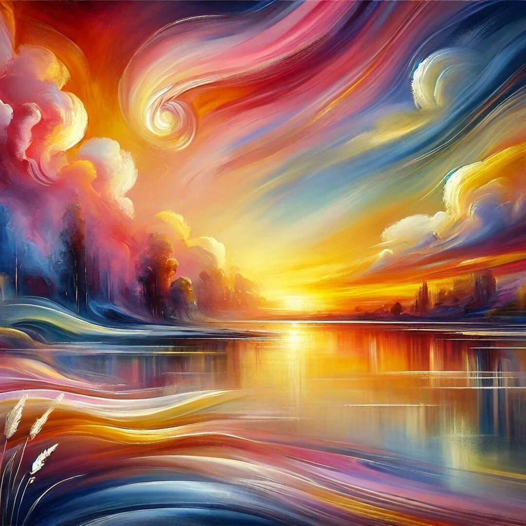 Sunset Reflections - Etsy