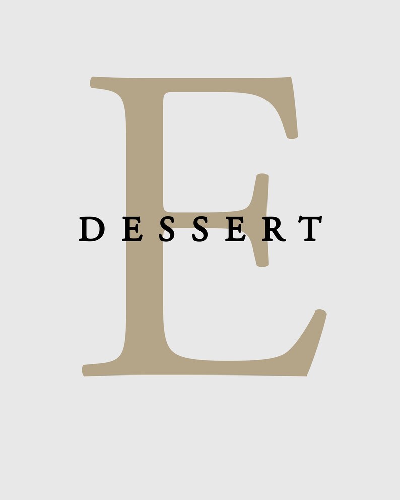 E-A-T Kitchen Prints: Dessert, Delicacy, Delight - Set of 3 - Etsy