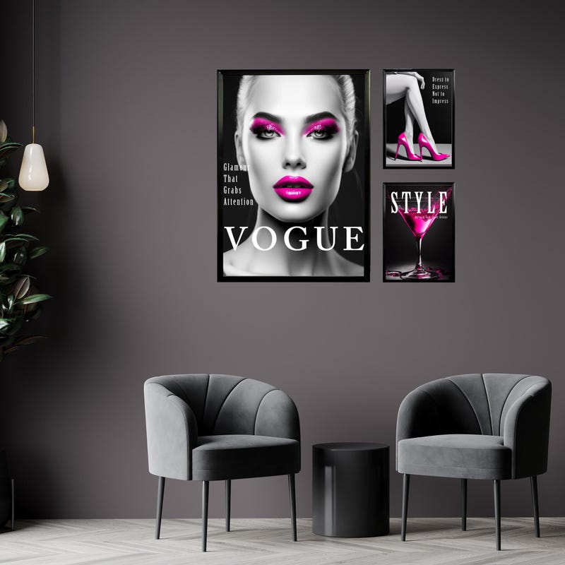 Vogue Print - Etsy