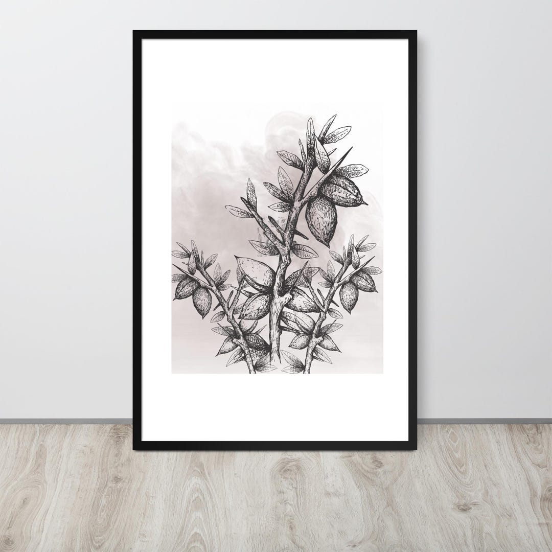 Leaf Wall Art, Sizes A1/A2/A3, Framed Wall Art Prints, Framed Pictures ...