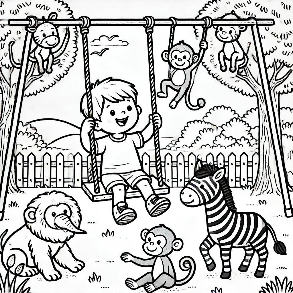 Printable Coloring Page, Digital Coloring Sheets, Coloring Pages for ...
