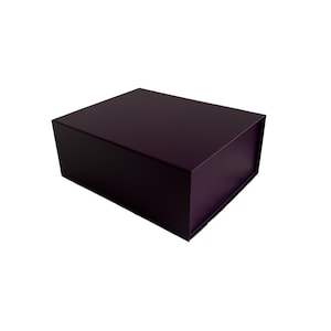 Damson Purple Magnetic Gift Box: Luxe Presentation (28x22x11cm) - Etsy