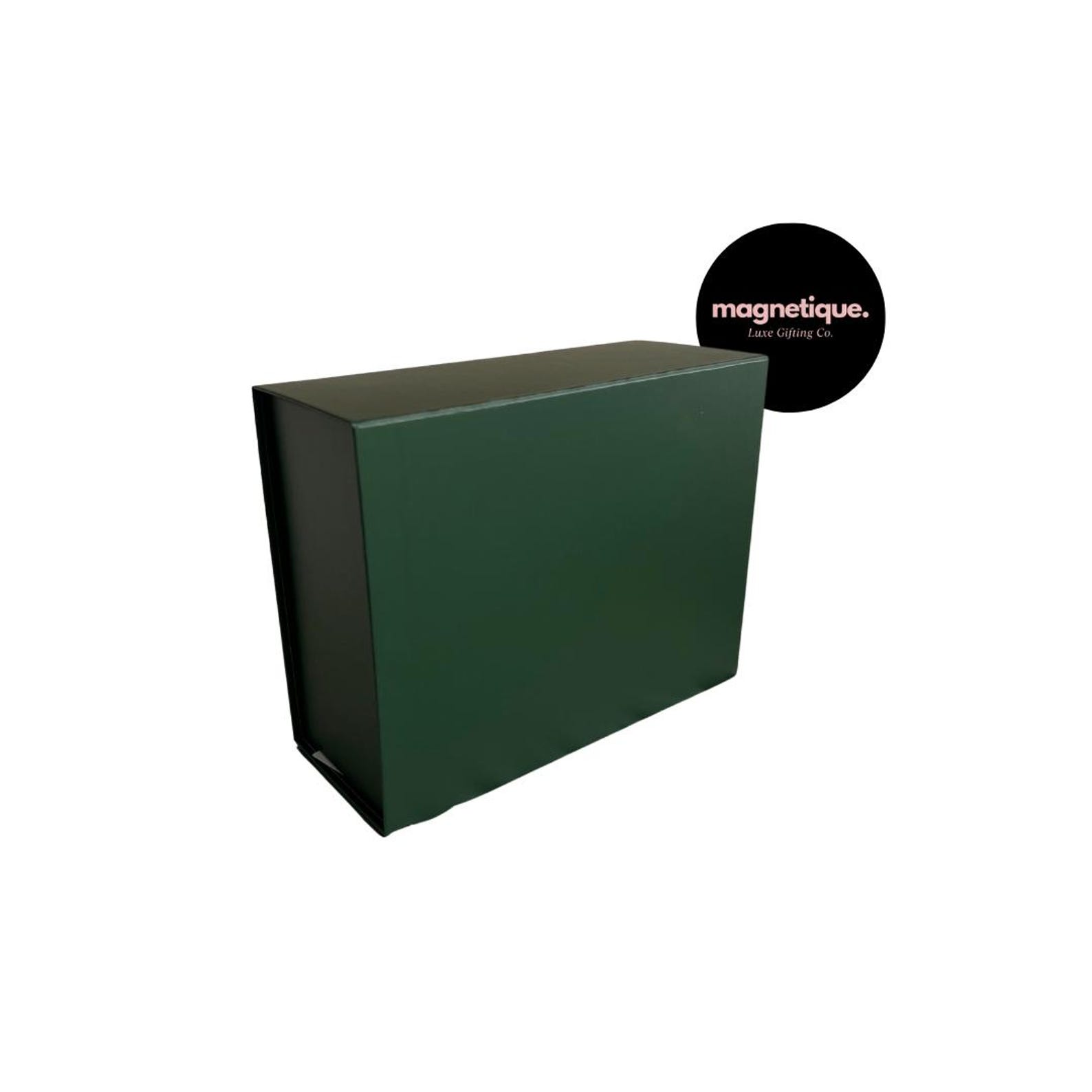 Forest Green Magnetic Gift Box: Small Luxe Keepsake Box - Etsy UK
