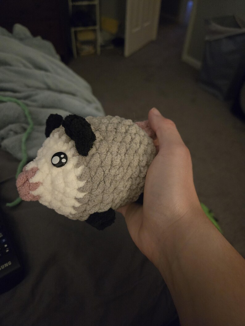 Crochet Mini Possum Plushie - Etsy