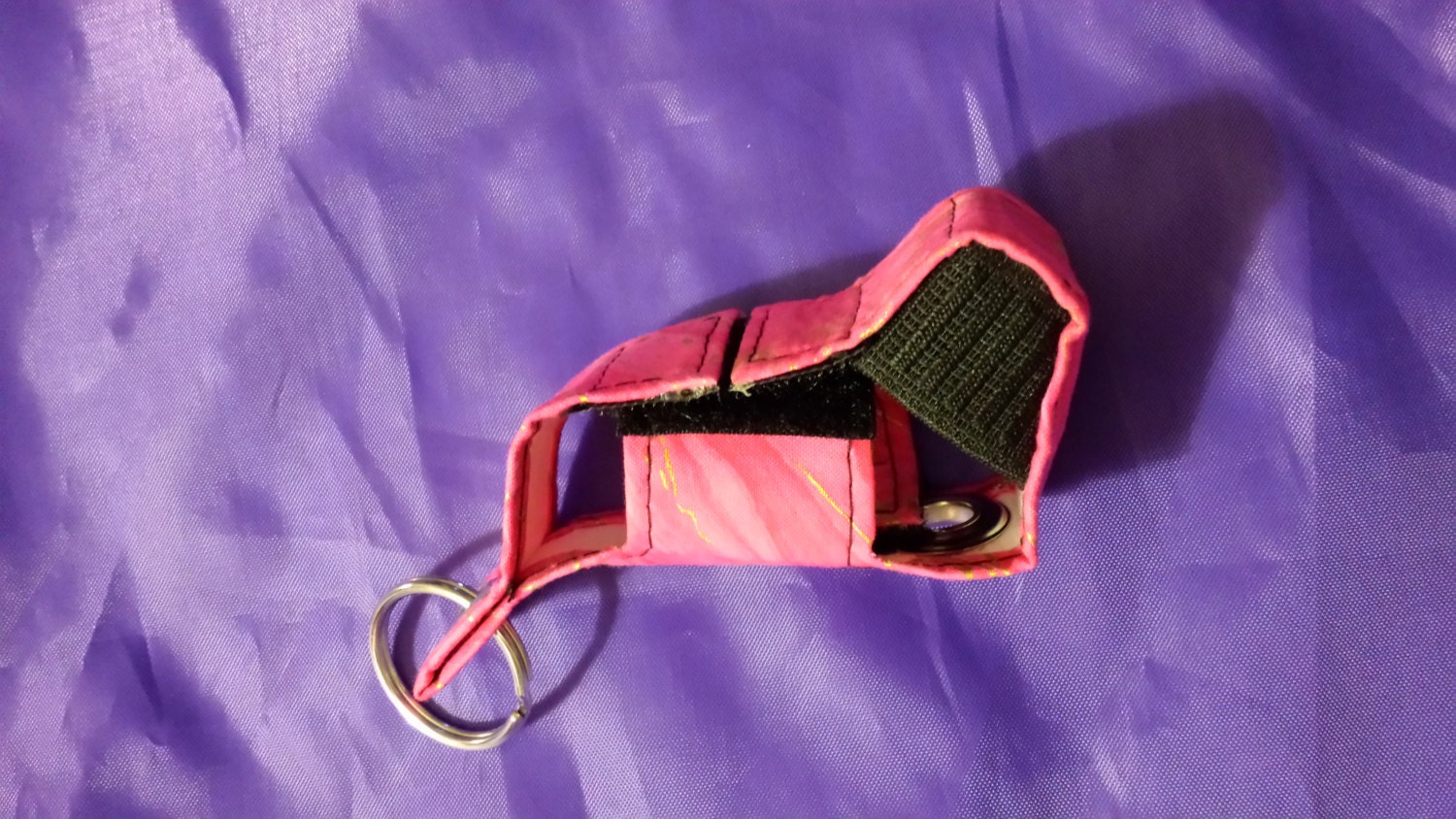 Pink Fabric With Gold Design Inhaler Case - Etsy