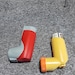 Red Inhaler Holder With White Hearts - Etsy