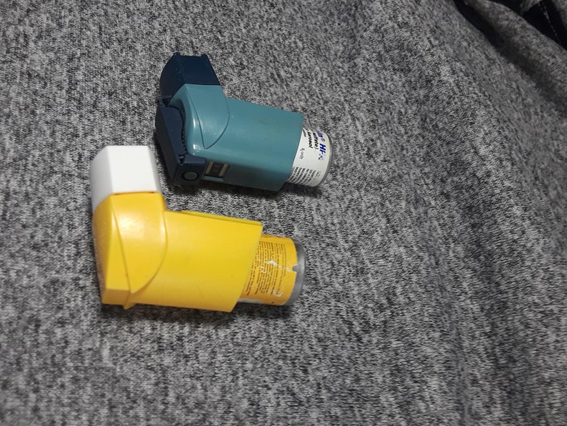 Pink Fabric With Gold Design Inhaler Case - Etsy