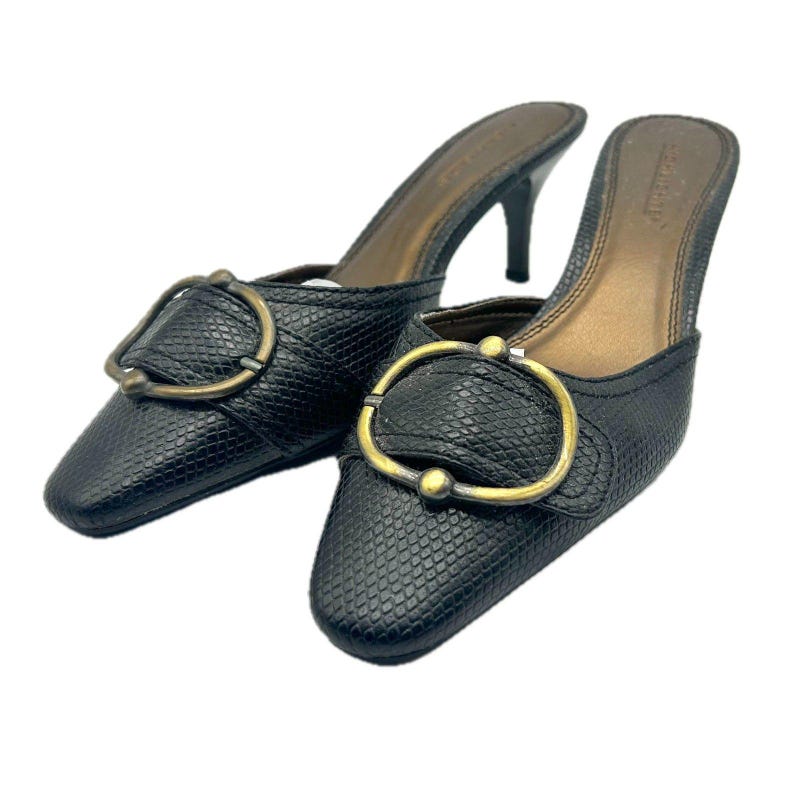 Snakeskin Mules - Etsy