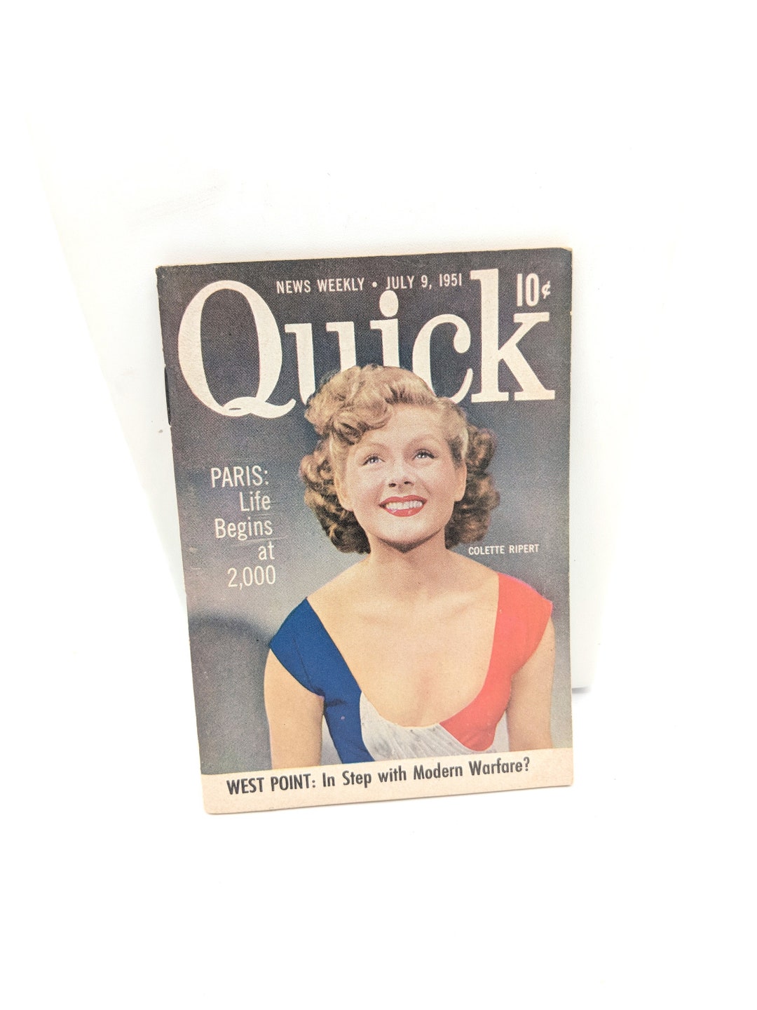 Quick Magazine July 9th, 1951 - Etsy