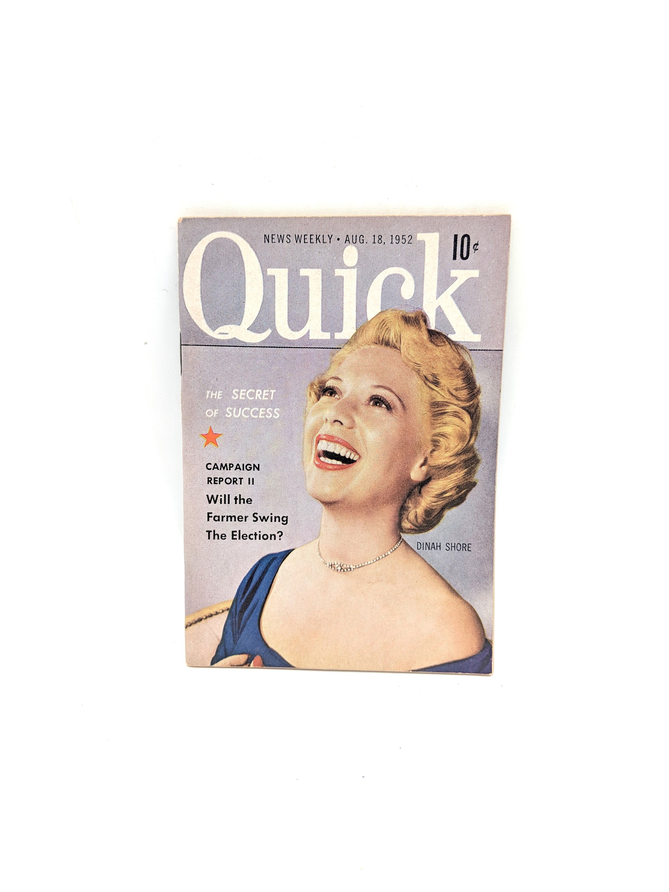 Quick Magazine August 18th, 1952 - Etsy UK