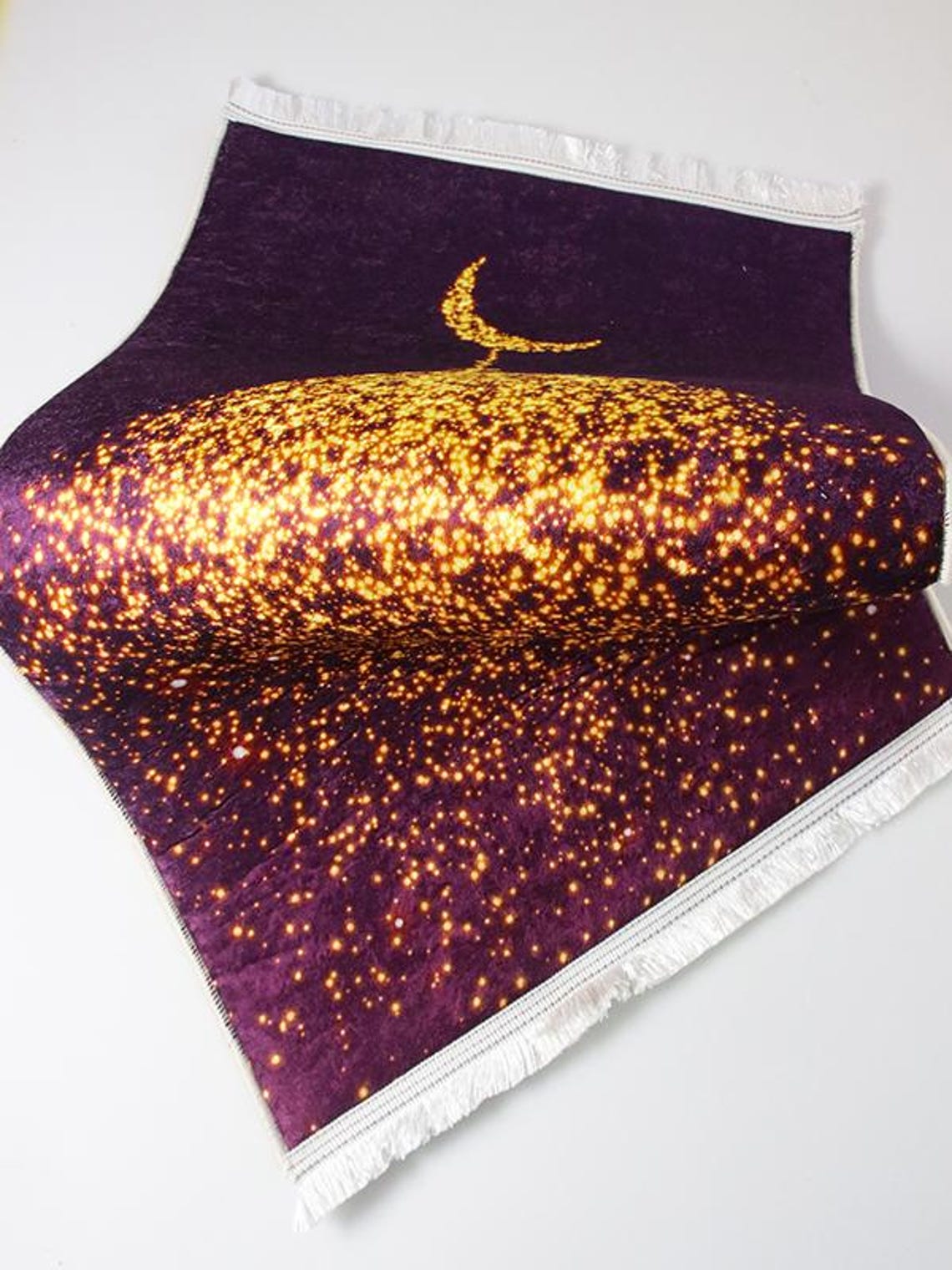 Personalized Foam Padded Prayer Rug – Soft Turkish Sajadah, Custom ...