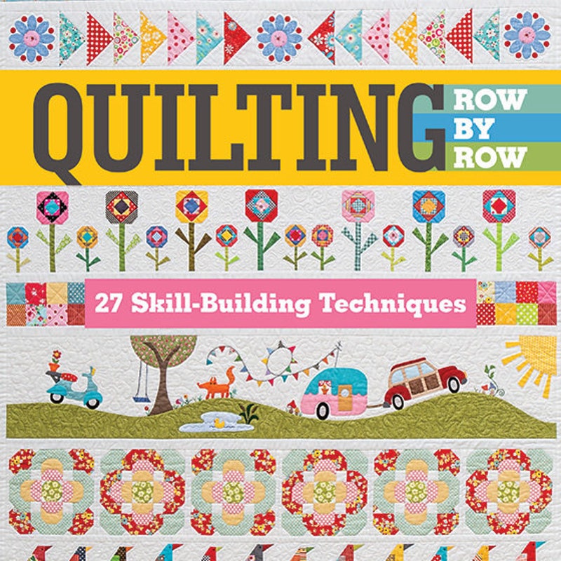 Rows by Row Quilt Pattern - Etsy
