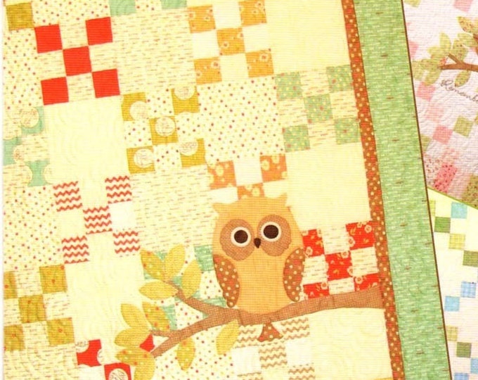 Remember Whooo Loves You Owl Baby Quilt Pattern From Acorn Quilts - Etsy
