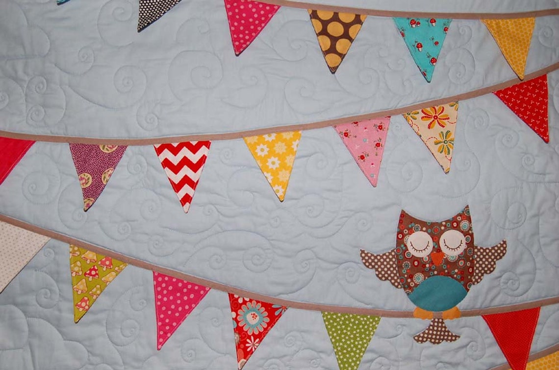 PDF O is for Owl Quilt Pattern in a PDF for Digital Download | Etsy