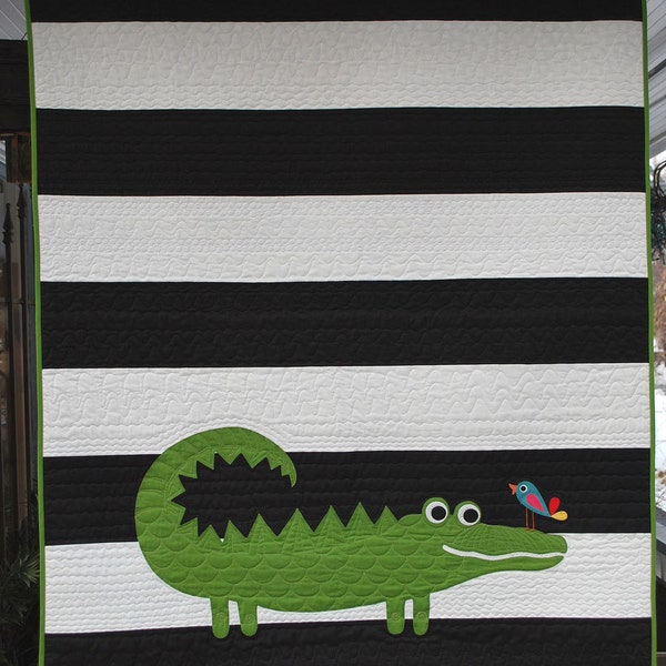 Alligator Quilt - Etsy