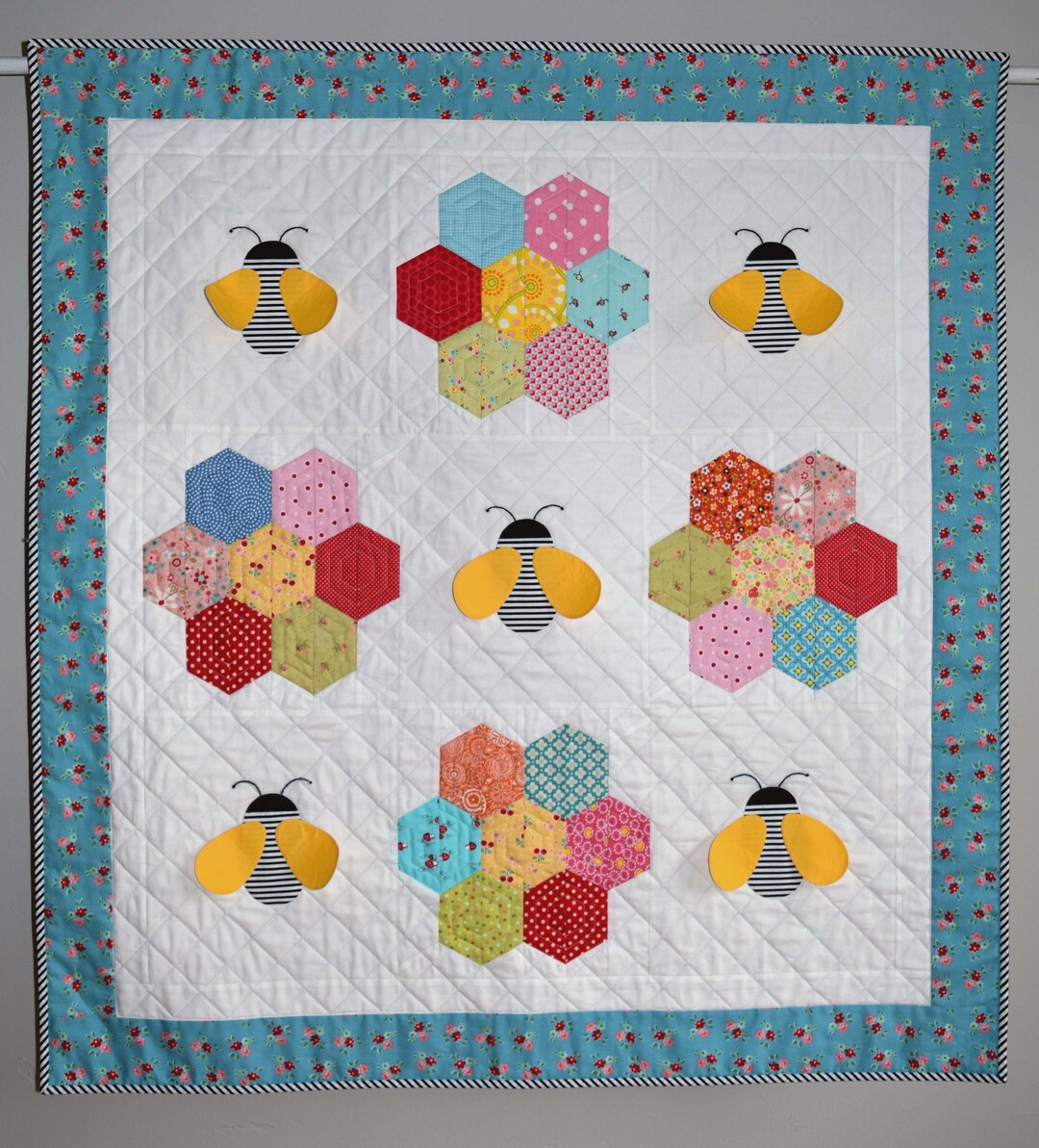 PDF Baby Bee Quilt Pattern in PDF for Digital Download - Etsy