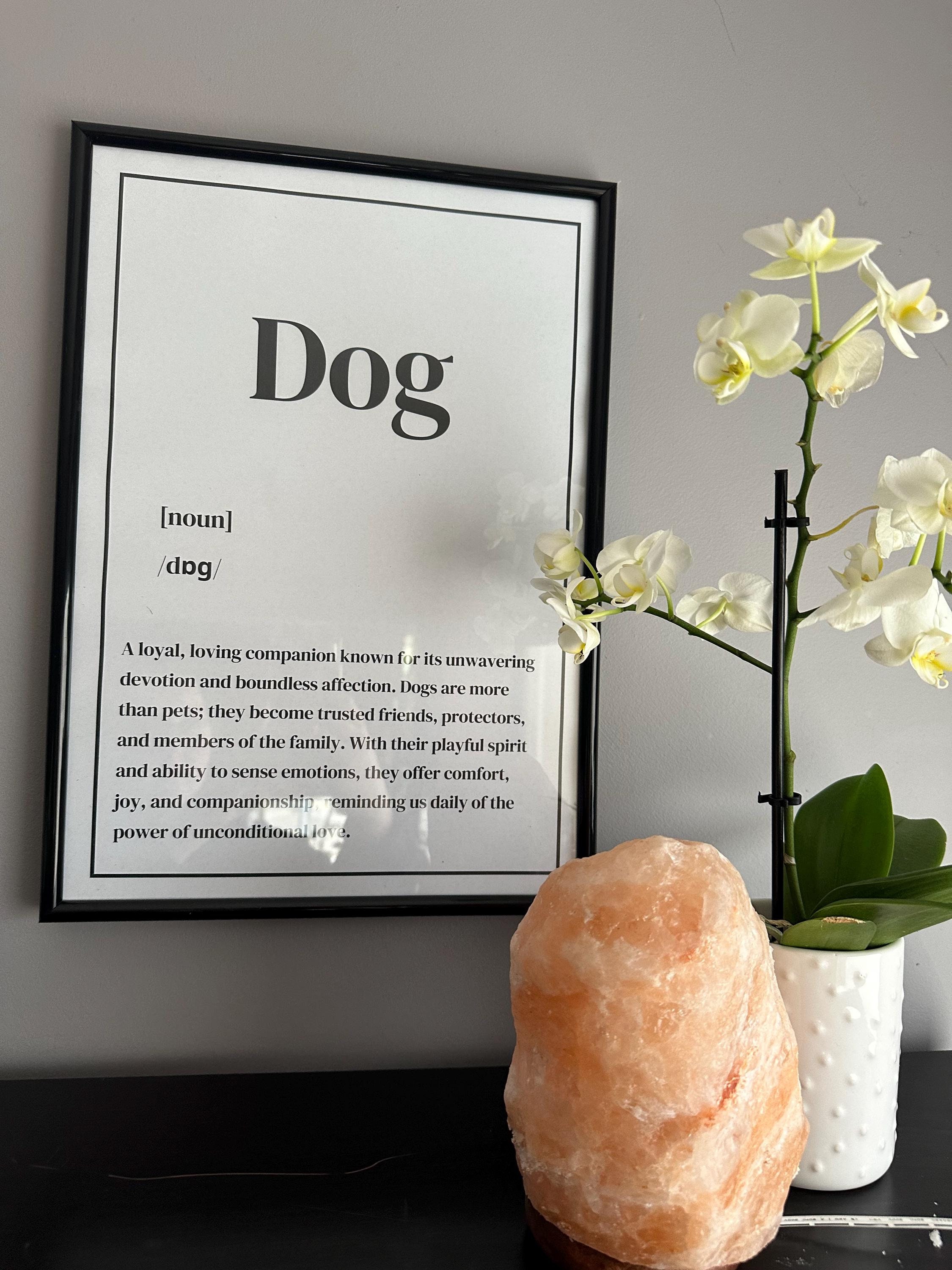 Dog Definition Print - Etsy