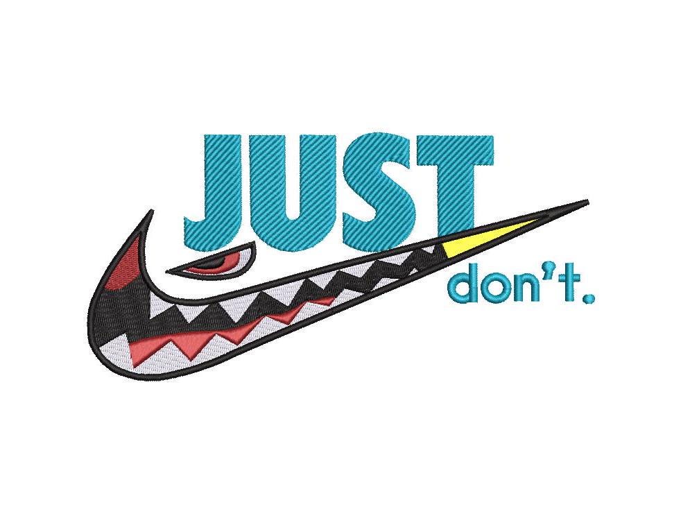 Logotipo De Nike Simplemente Hazlo Color Nike Just Do It Poster