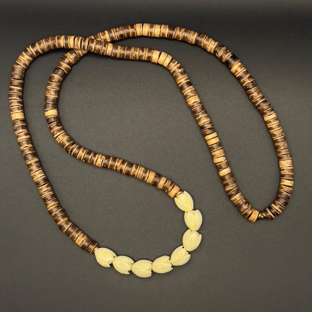 Pikake Collection - Single Strand Lei 30” Necklace (8 Pikake Flower ...