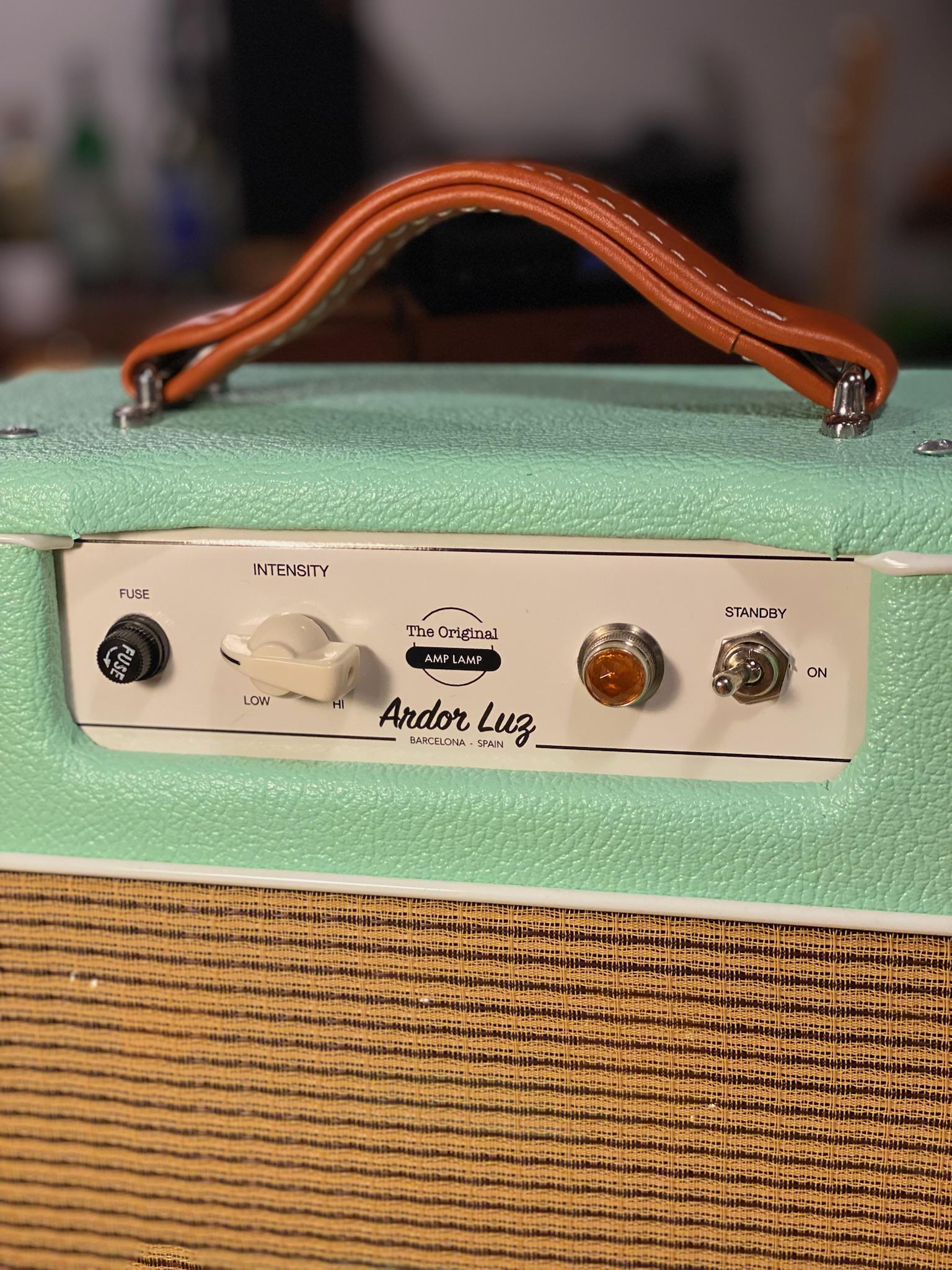 Classic Vintage Amplifier Inspired Table Lamp Edison LED Bulb With ...