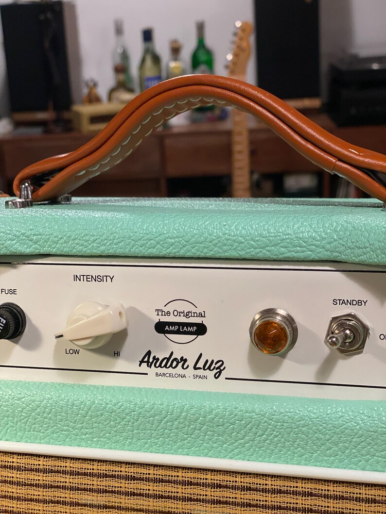 Classic Vintage Amplifier Inspired Table Lamp Edison LED Bulb With ...