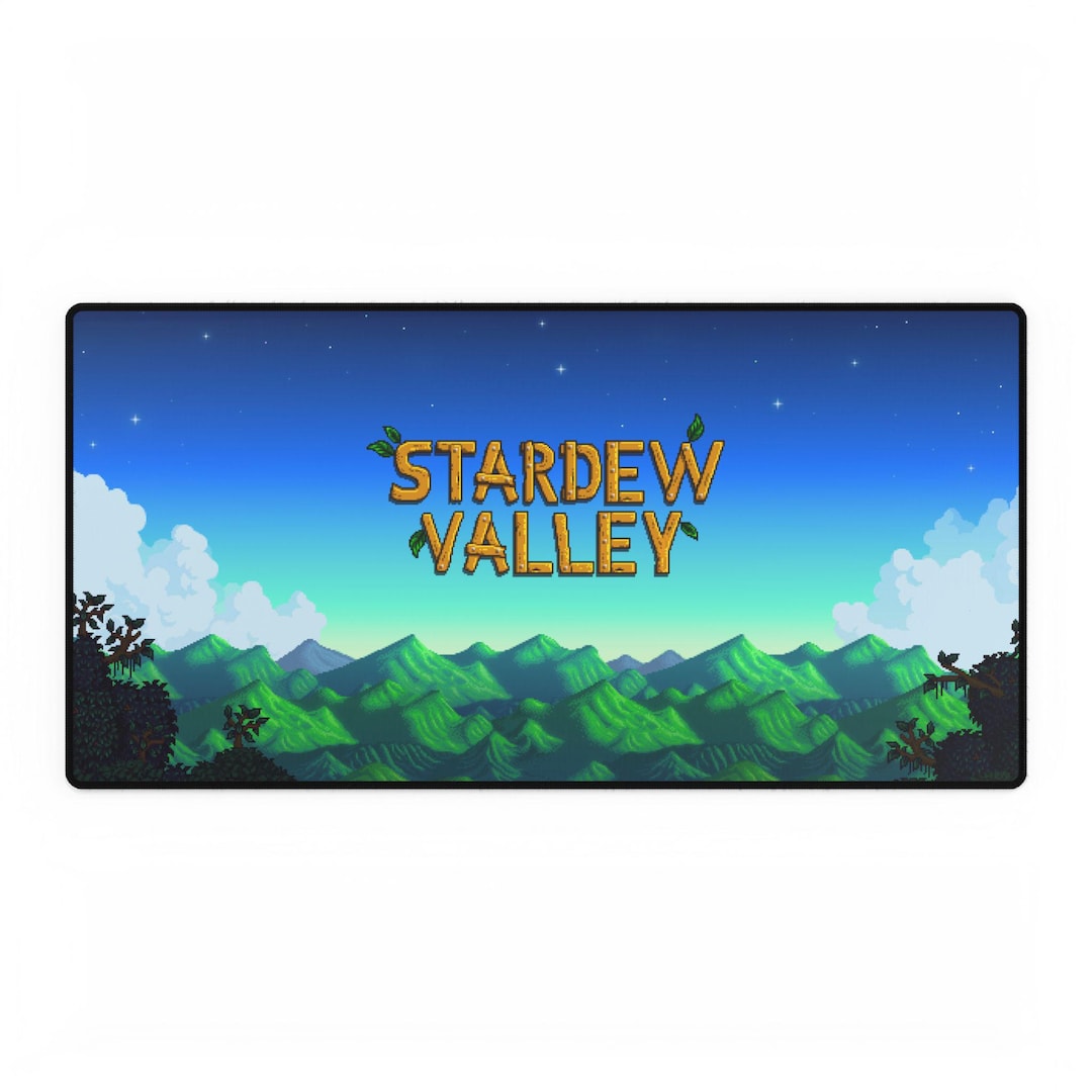 Stardew Valley Desk Mat: Gaming Accessories, Gamer Gift - Etsy