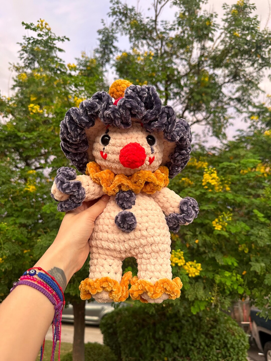 Buttons the Silly Mushroom Clownn - Etsy