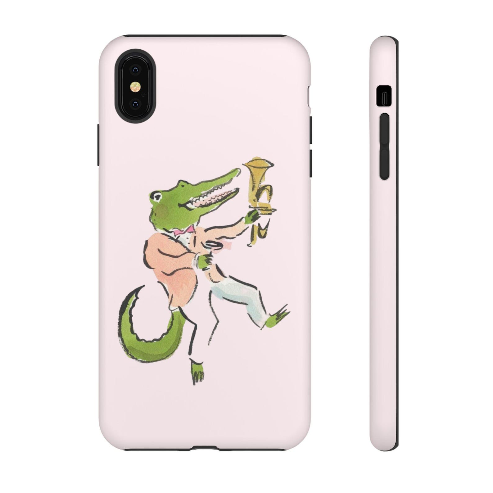 The Jazzy Gator Phone Case - Dancing Gator, Perfect for Music Lovers ...