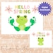 Spring Footprint Craft for Kids, Spring Footprint Art, Hello Spring ...