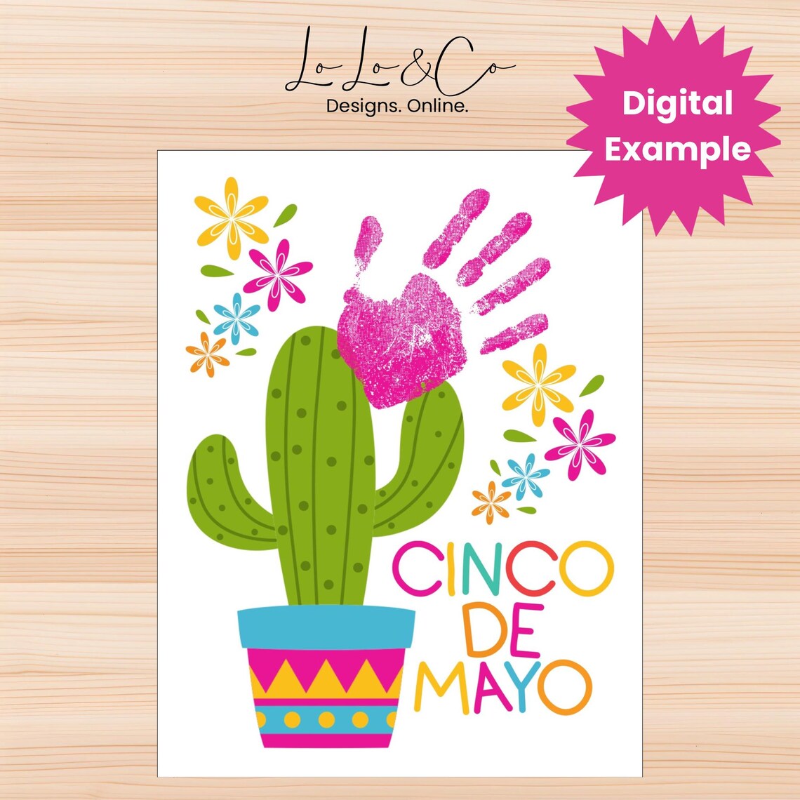 Cinco De Mayo Handprint, Cinco De Mayo Craft, Cinco De Mayo Kids Craft ...