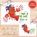 Mardi Gras Handprint Craft, Mardi Gras Craft Kit for Kids, Mardi Gras ...