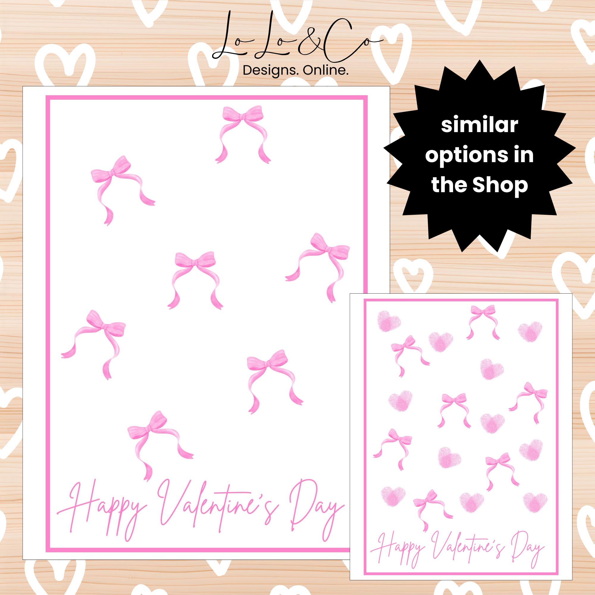Valentines Day Thumbprint Craft, Valentine's Day Infant Crafts ...