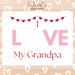 Valentine's Day Handprint Craft, Valentines Gift for Grandparent ...