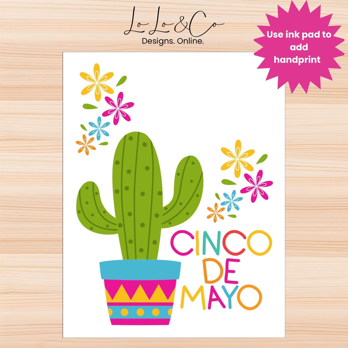Cinco De Mayo Handprint, Cinco De Mayo Craft, Cinco De Mayo Kids Craft ...