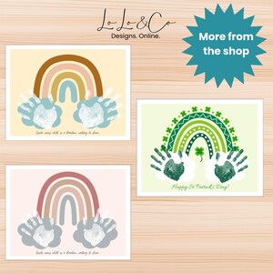 Rainbow Handprint Craft for Kids, Spring Rainbow Craft for Toddlers ...