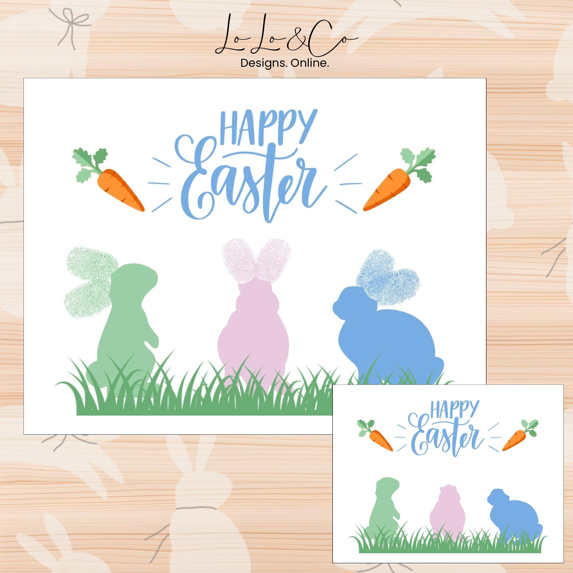 Easter Craft for Infants, Easter Craft Bundle, Easter Handprint Craft ...