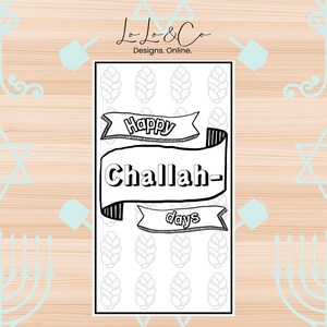 Hanukkah Coloring Bookmark, Hanukkah Printable Bookmarks, Hanukkah Kids ...
