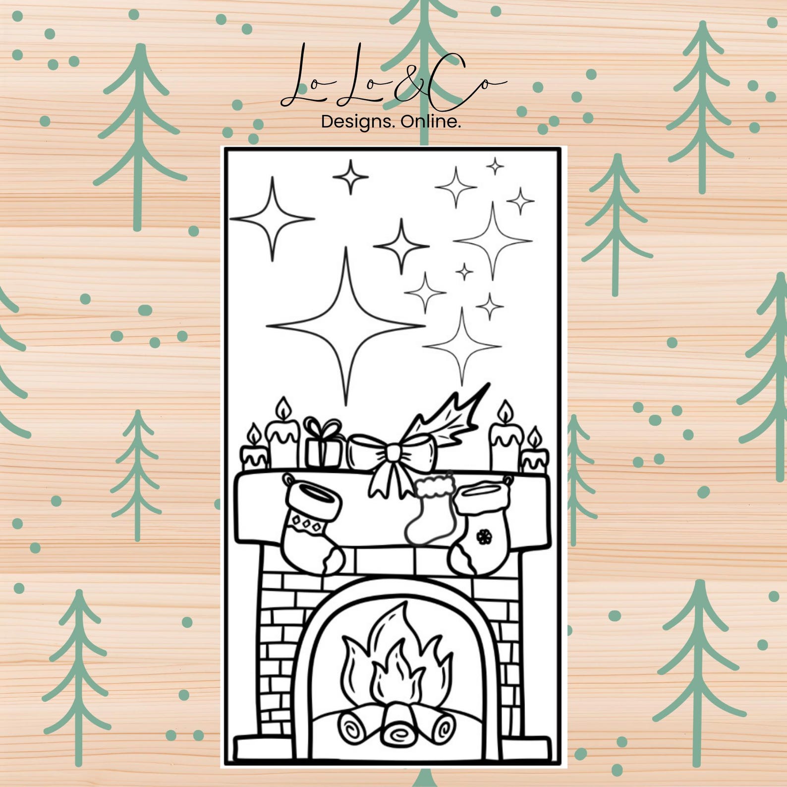 Christmas Bookmark, Winter Kids Activity, Kids Coloring Bookmark ...
