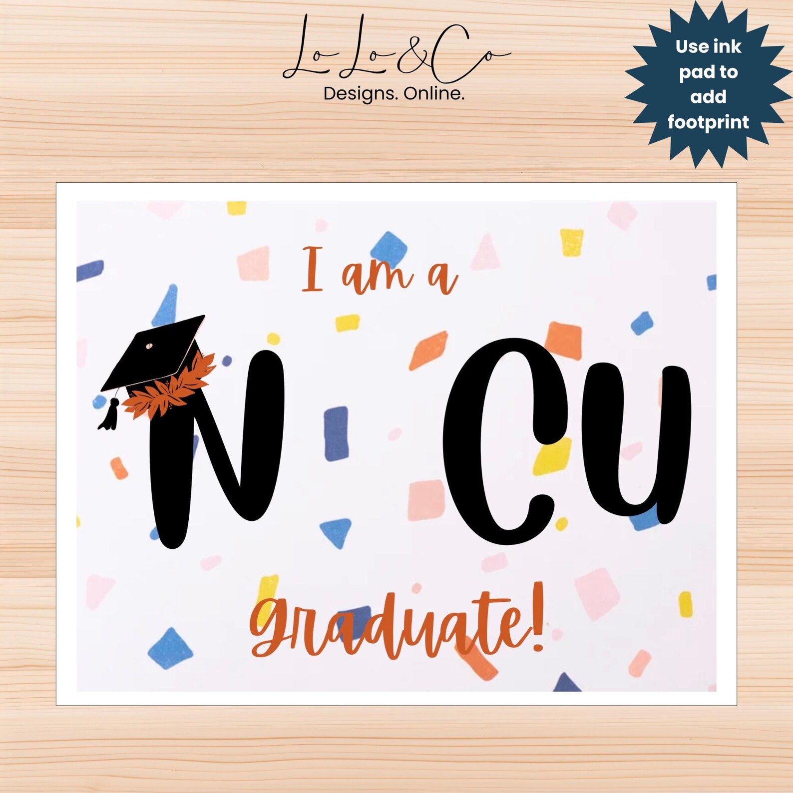 NICU Footprint Crafts, NICU Graduate, Leaving NICU Sign, Nicu ...