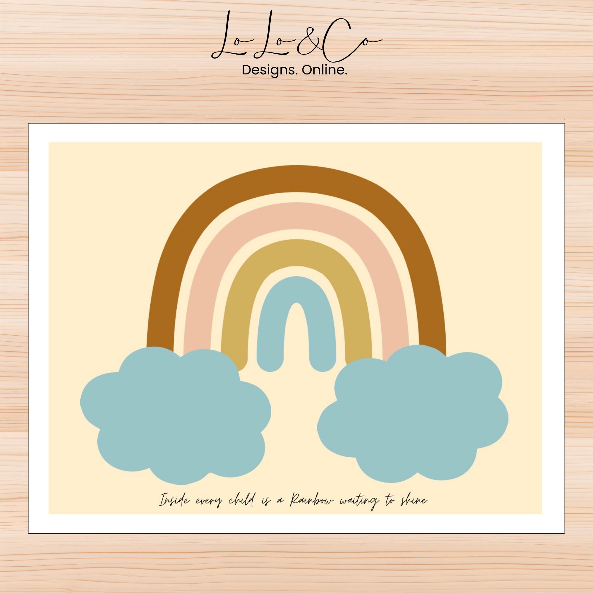 Rainbow Handprint Craft for Kids, Spring Handprint Craft for Toddlers ...