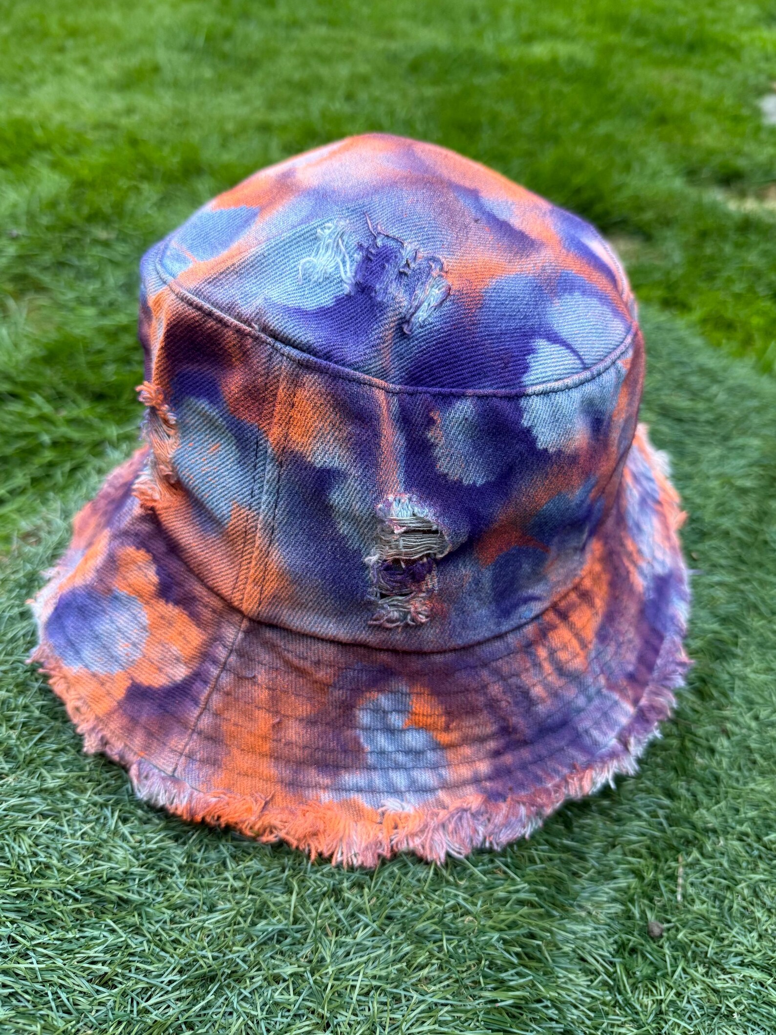 Custom Spray Painted Bucket Hat: Abstract Graffiti Art - Etsy