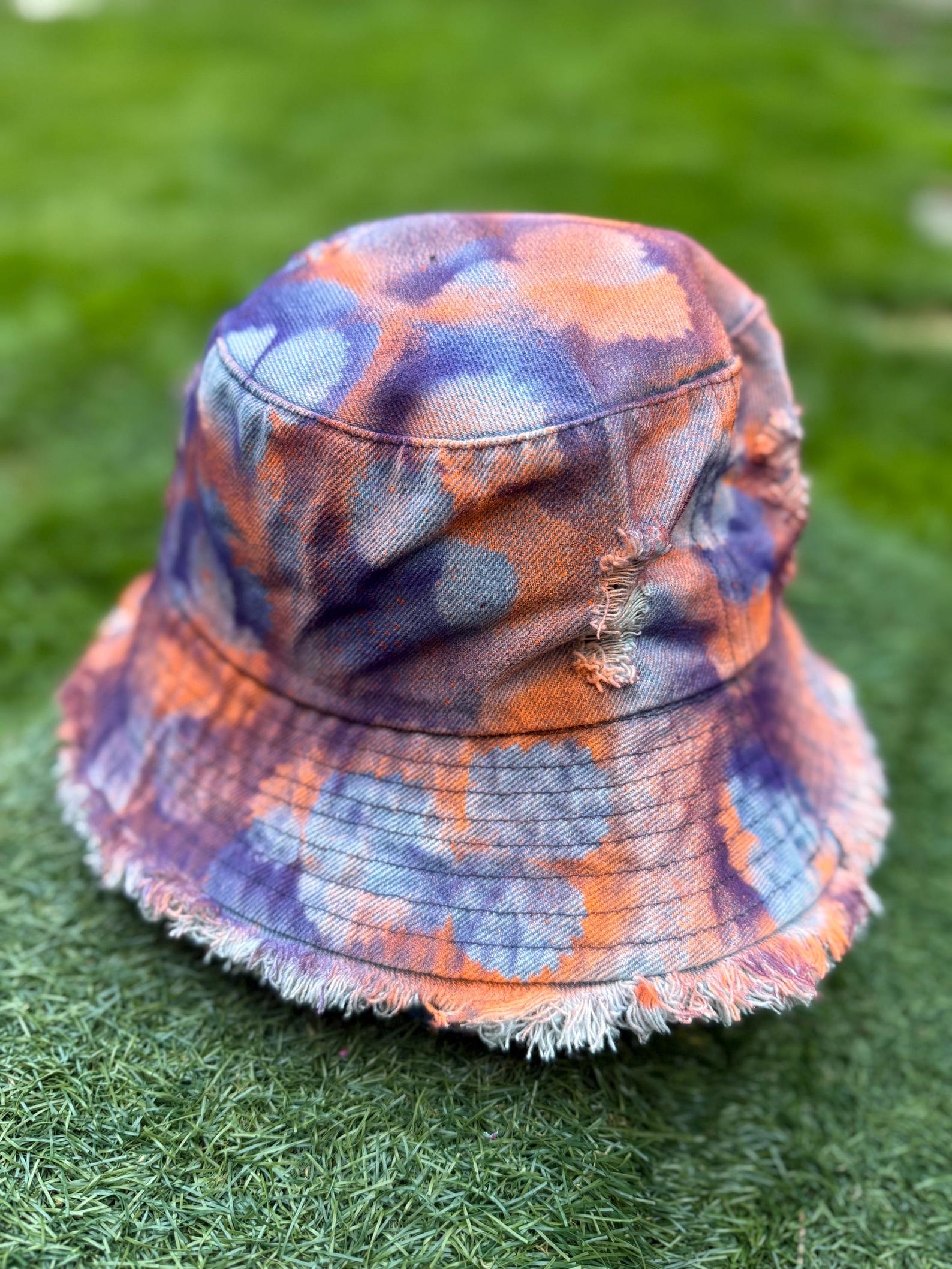 Custom Spray Painted Bucket Hat: Abstract Graffiti Art - Etsy
