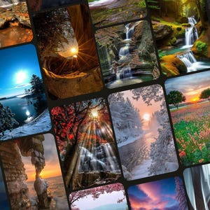 100 Collection of Nature Posters That You Can Print and Decorate Your ...