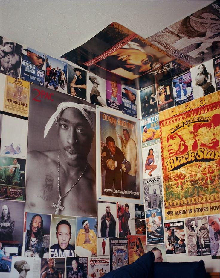 100 Iconic Rap Music Posters - Hip-hop Legends Wall Art Collection ...