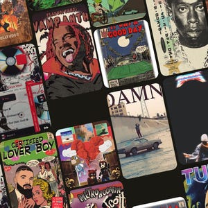 100 Iconic Rap Music Posters - Hip-hop Legends Wall Art Collection ...